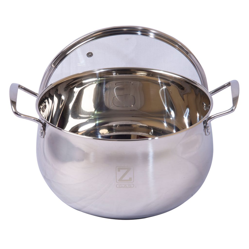 Olla con Tapa de Vidrio - Zeta Gas Perú
